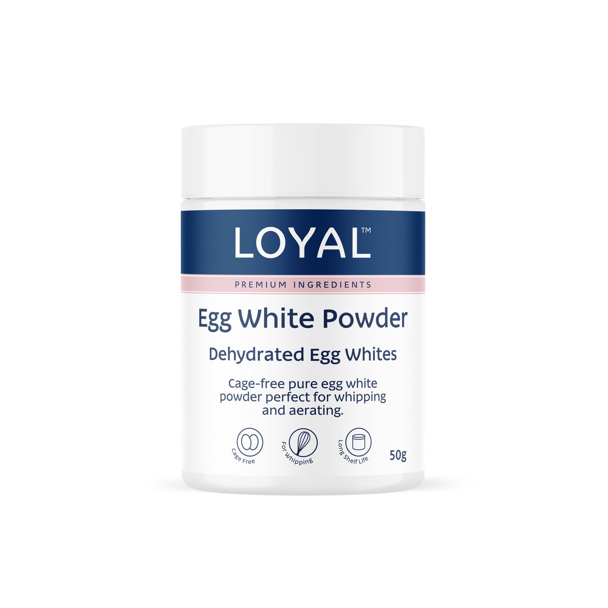 Egg White Powder (50g) — Mondo Kitchen Naked Cakes & Decorating Supplies