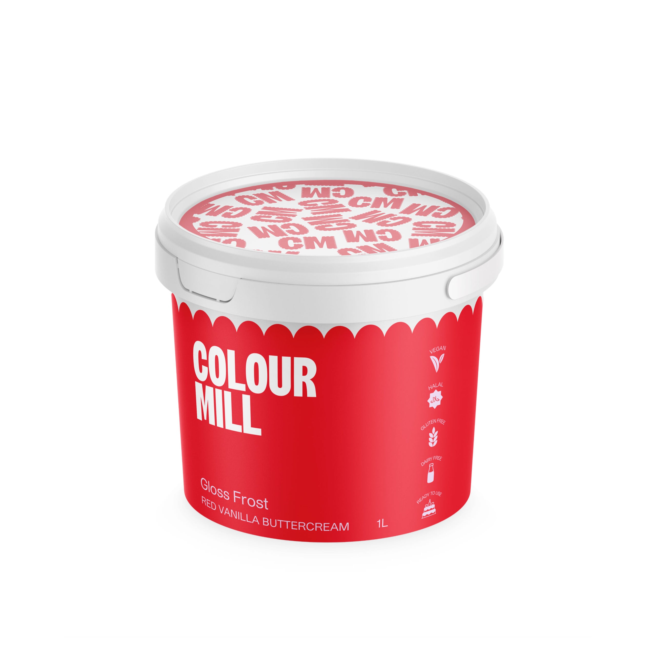 COLOUR MILL "GLOSS FROST" COLOUR BUTTERCREAM 1LT — Mondo Kitchen Naked ...