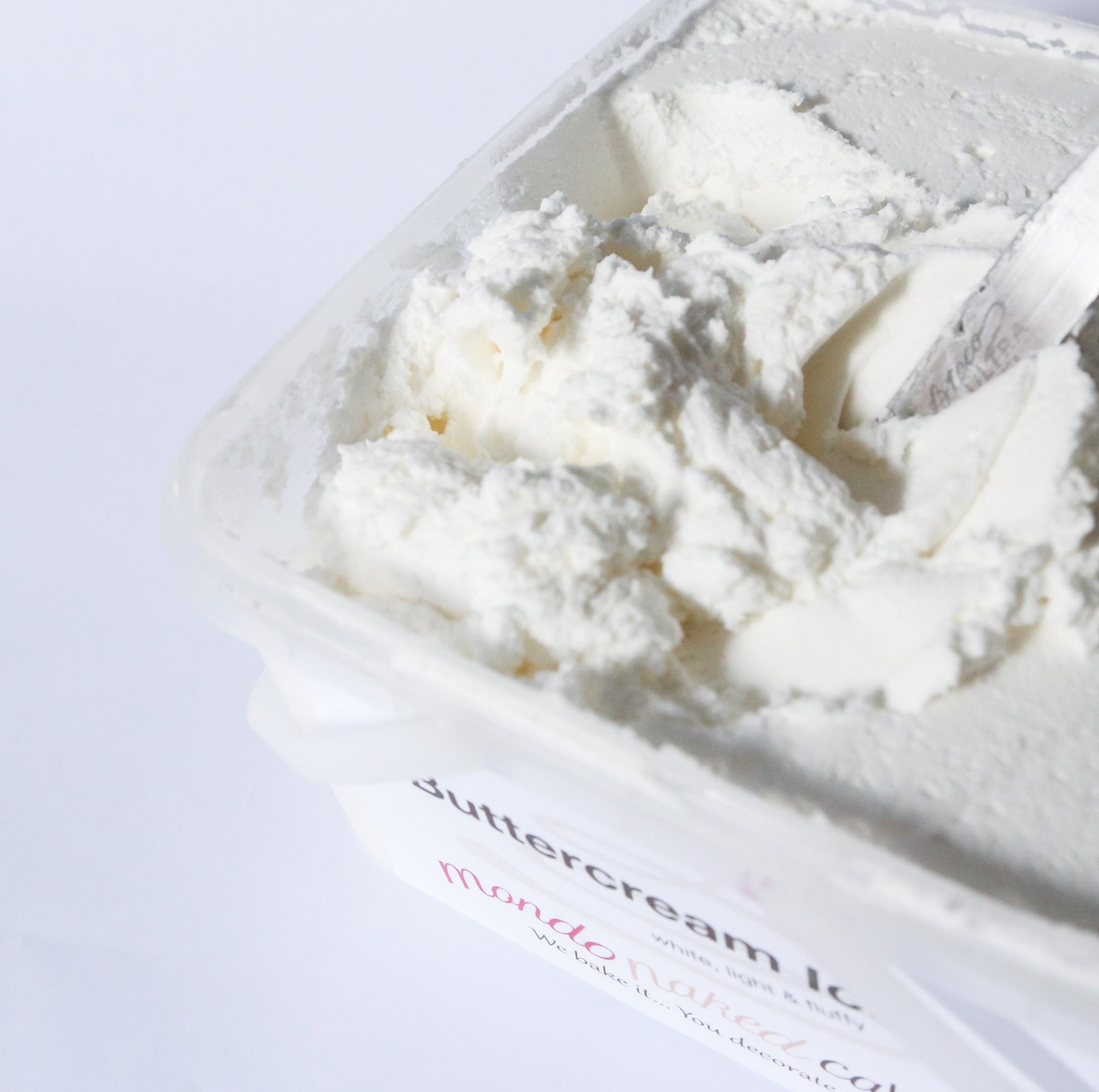 Buttercream 1.2Lt Mondo Pure White Icing — Mondo Kitchen Naked Cakes ...