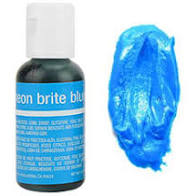 Chefmaster NEON BRITE BLUE gel 20g — Mondo Kitchen Naked Cakes ...