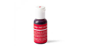 Chefmaster TULIP RED gel 20g — Mondo Kitchen Naked Cakes & Decorating ...